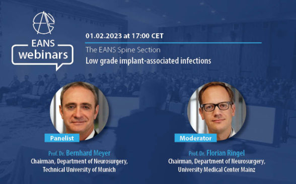 EANS Webinar: Low grade implant-associated infections
